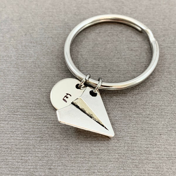 Paper Airplane Charm - Etsy
