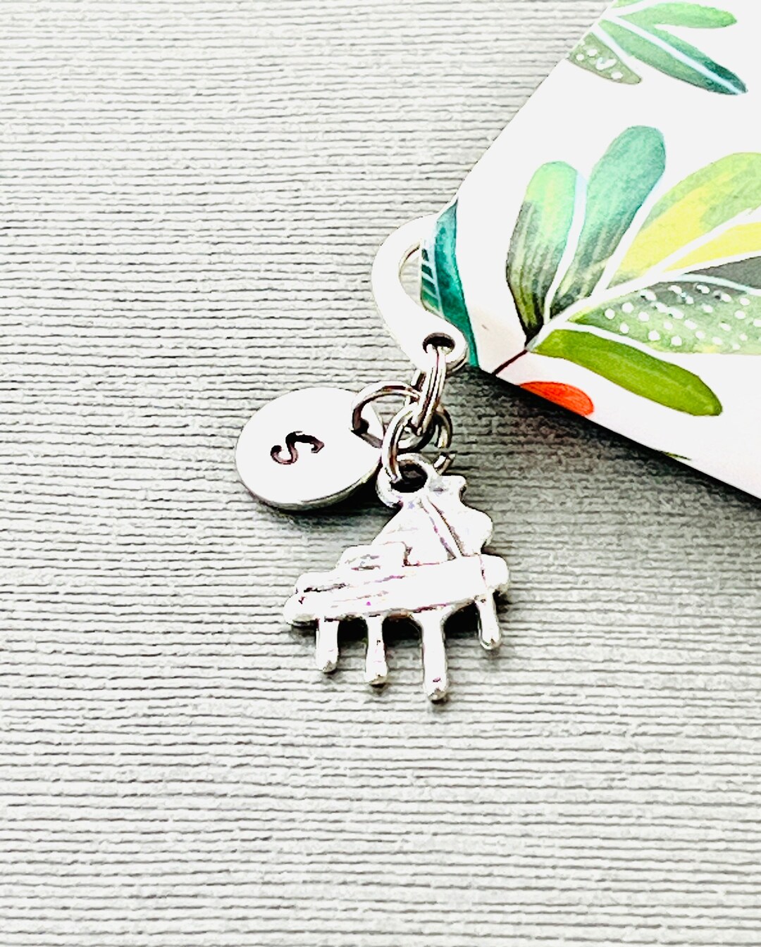 Cute Piano Bookmark Silver Grand Piano Charm Musical Gift - Etsy