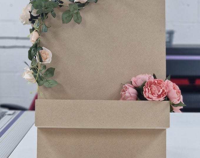 Welcome Sign With Flower Box, A-frame With Flower Box, Wedding Display ...