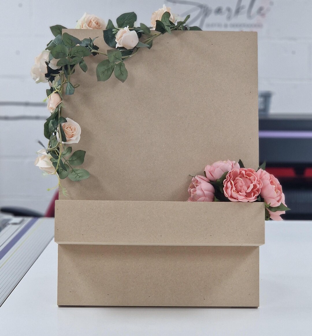 Freestanding Unpainted Flower Box A Frame | Wedding Prop | Wedding ...