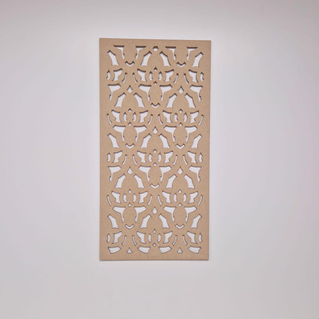 Mdf Patterned Wall Panel | Multiple Uses | Cupboard Insert | Fretwork ...
