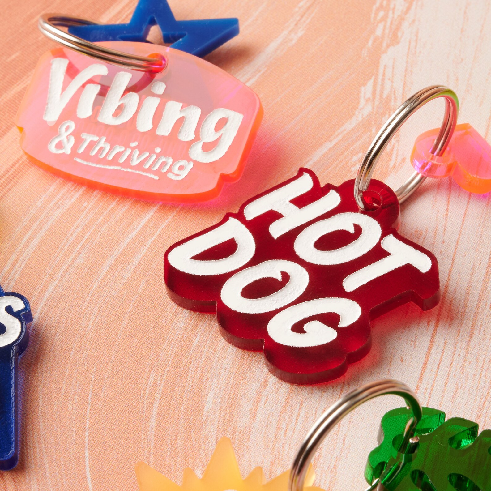 Hot Dog Personalized Pet Tag Summer Dog ID Wiener Dog Ready | Etsy