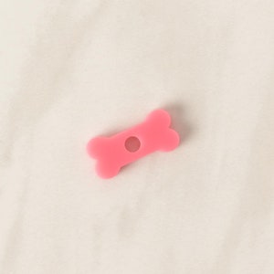 Bone, Seasonal Mini, Tiny Accessory for Pet ID Tag, Dogs Add-on Charm ...