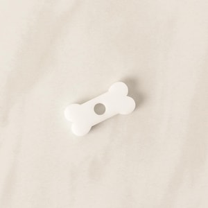 Bone, Seasonal Mini, Tiny Accessory for Pet ID Tag, Dogs Add-on Charm ...