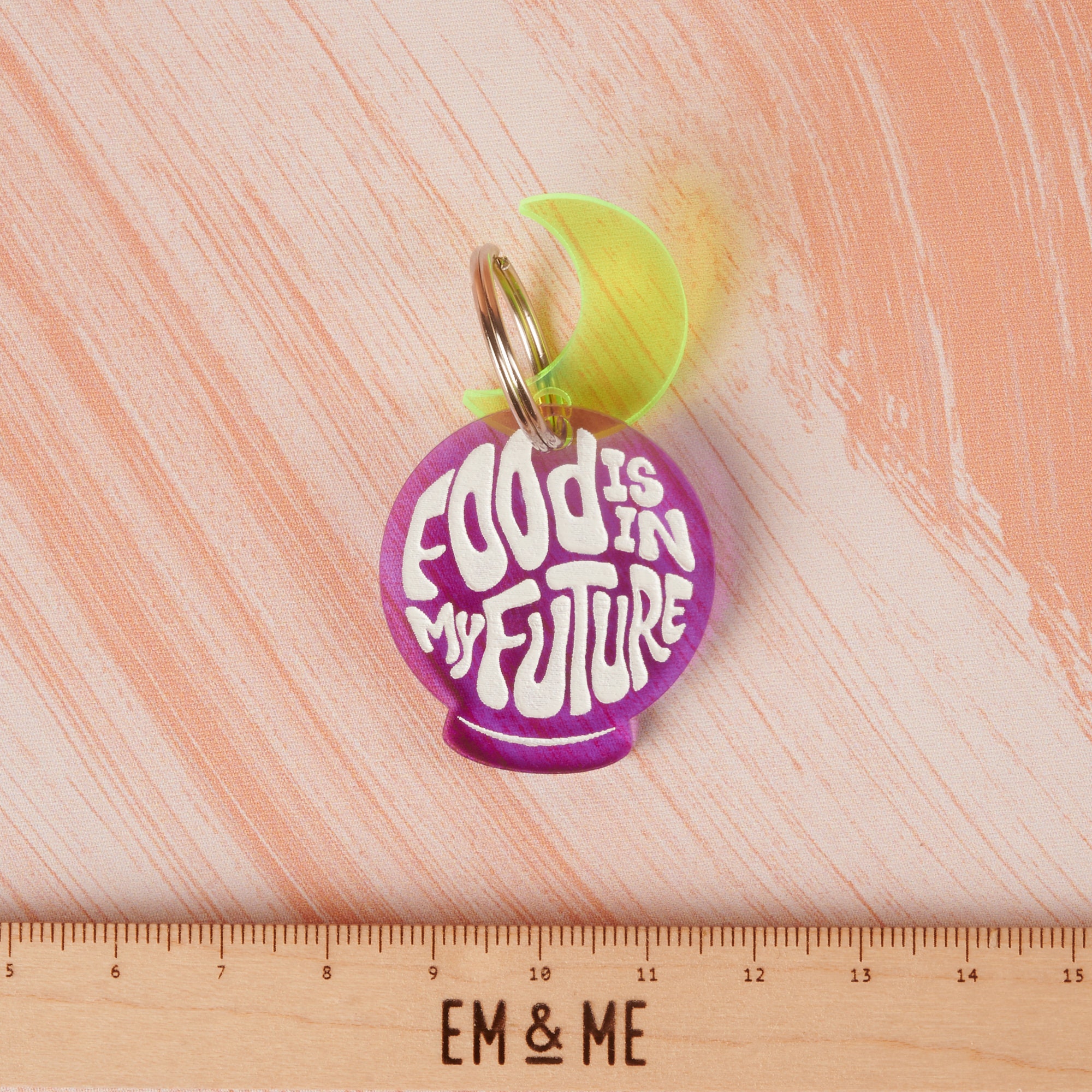 Food is in My Future Magic Crystal Ball Personalized Pet Tag - Etsy