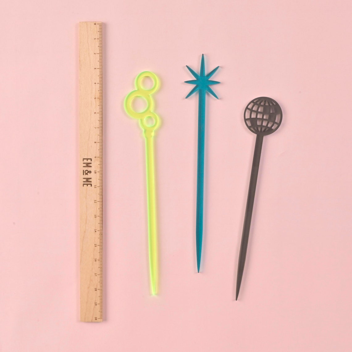 Dancing Disco Stir Sticks, Party Time, Swizzle Sticks, 70s Style ...