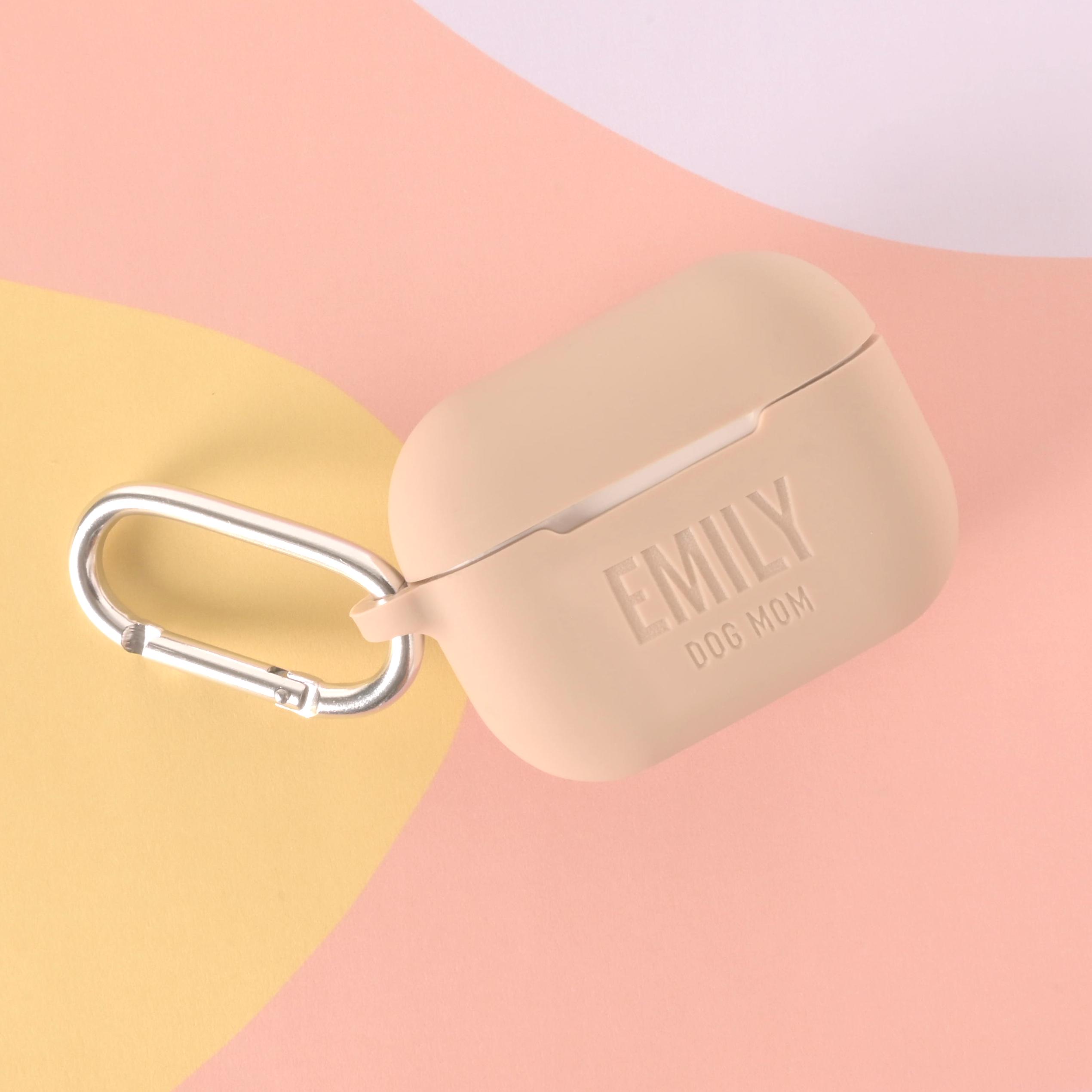 Customizable Silicone Airpods Pro 2 Case With Clip, Personalized Soft ...