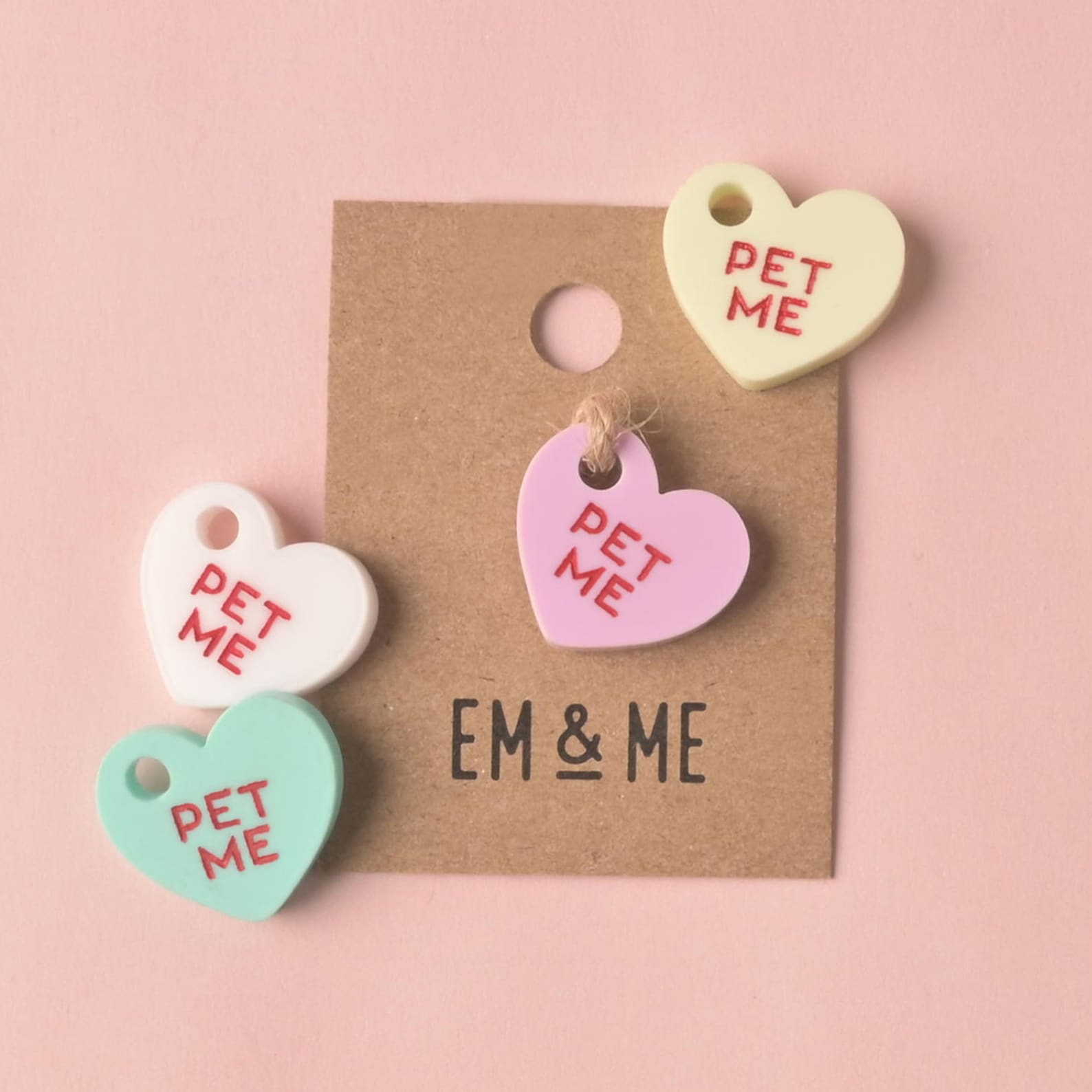 Small Pet Me Heart, Candy Inspired, Valentine's Day, Seasonal Mini ...