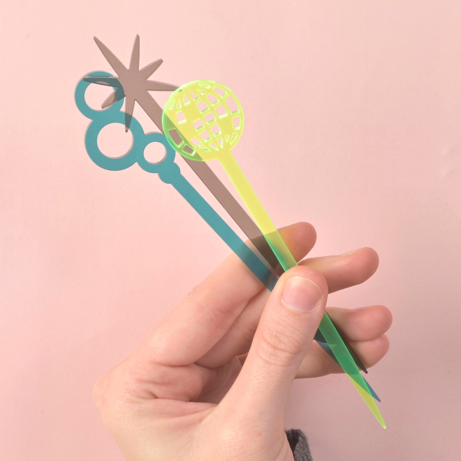 Dancing Disco Stir Sticks, Party Time, Swizzle Sticks, 70s Style ...