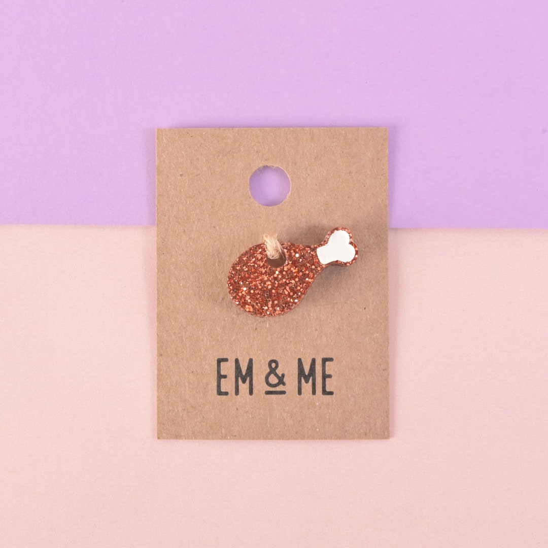 Thanksgiving Turkey Leg Mini Charm, Pet ID Tag Add-on - Etsy