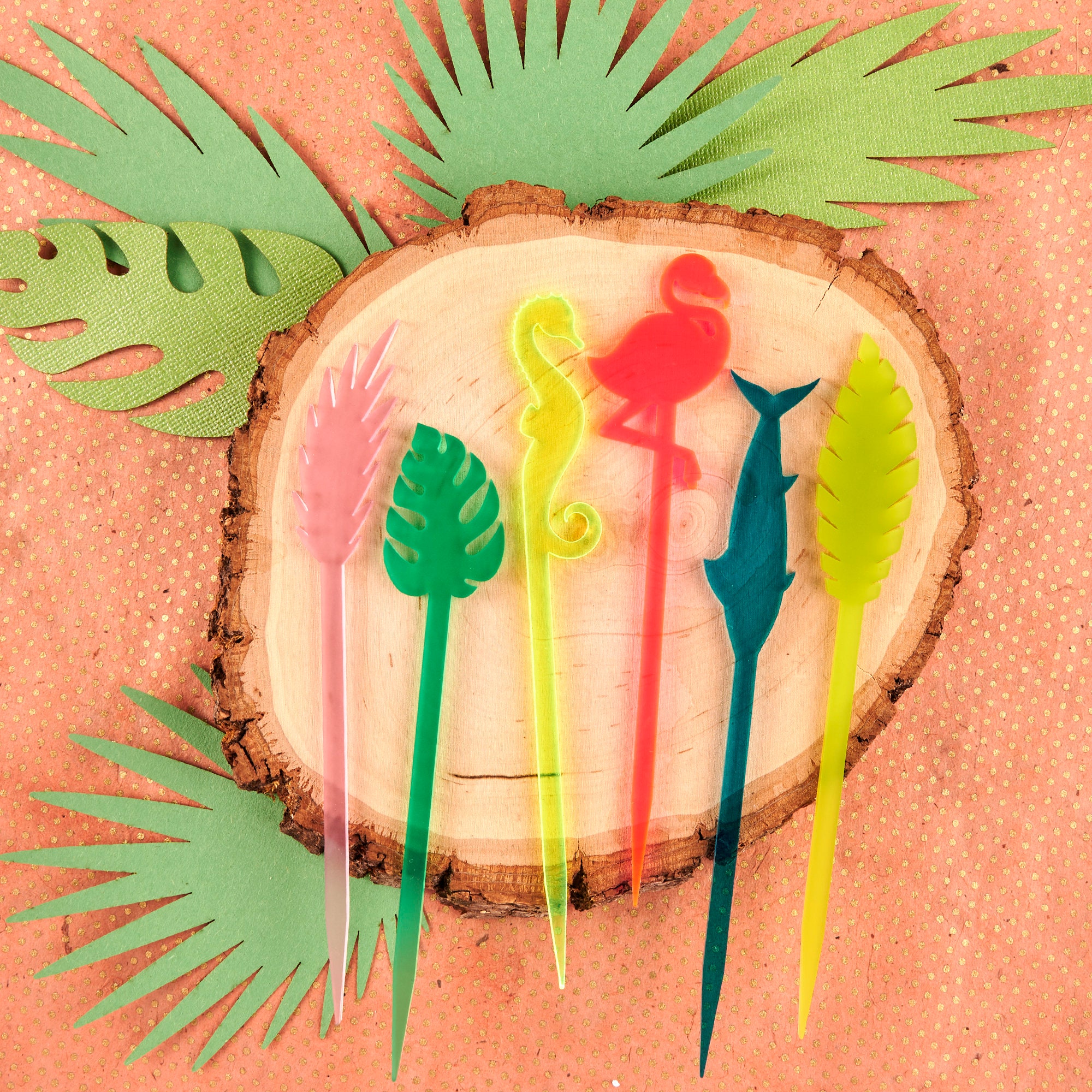 Happy Birthday Party Ready Stir Stick Card | Etsy