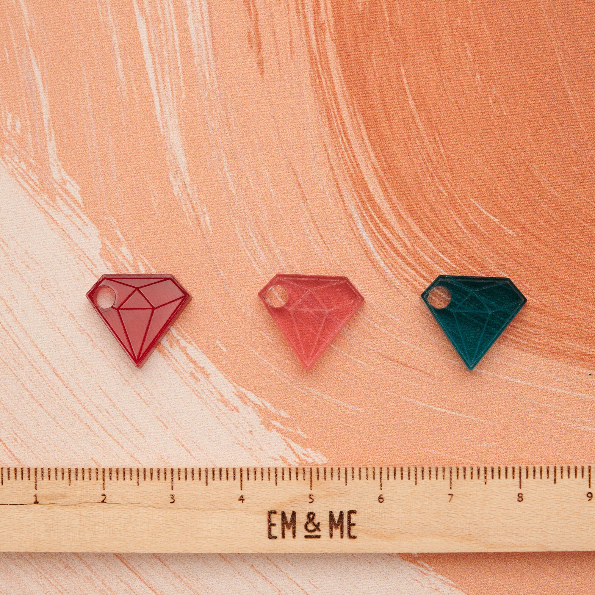 Diamond Seasonal Mini Tiny Accessory for Pet ID Tag Cats | Etsy