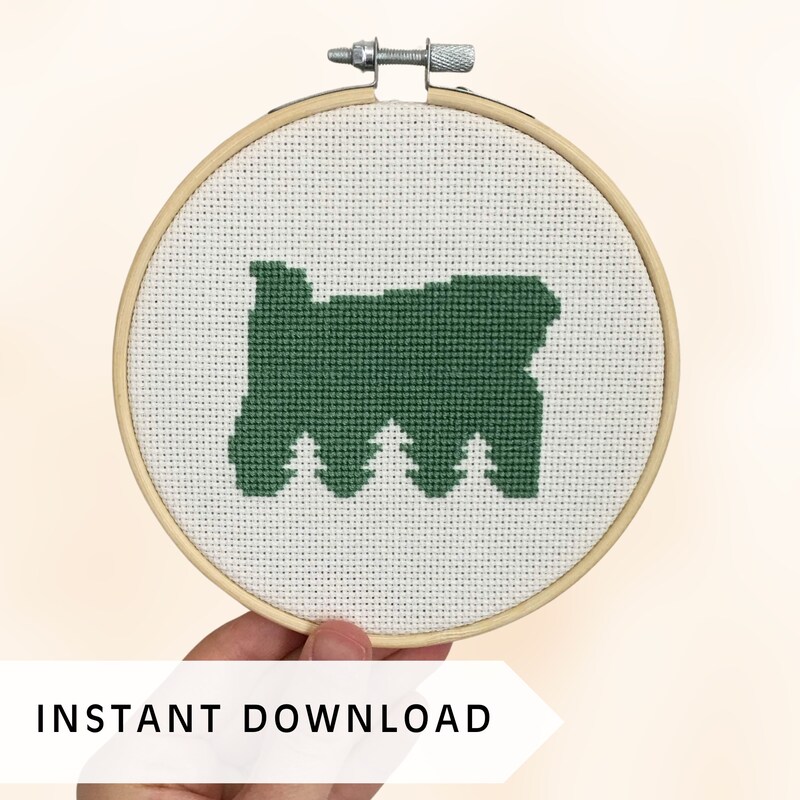 State Cross Stitch - Etsy