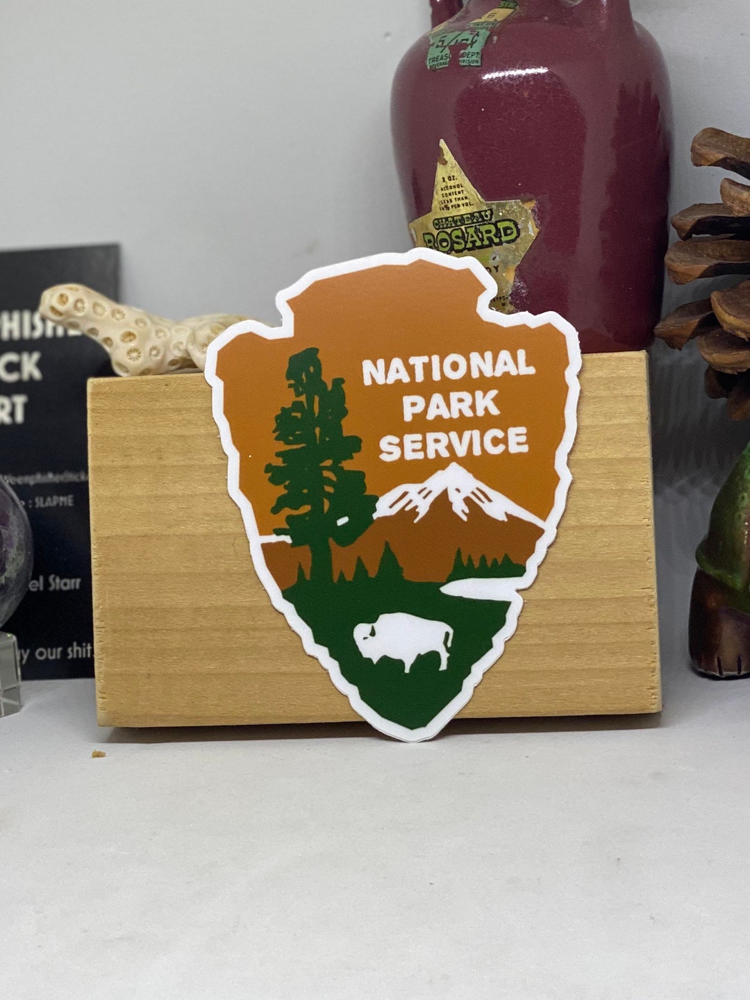 National Park Service Die Cut Sticker ITEM#239 - Etsy