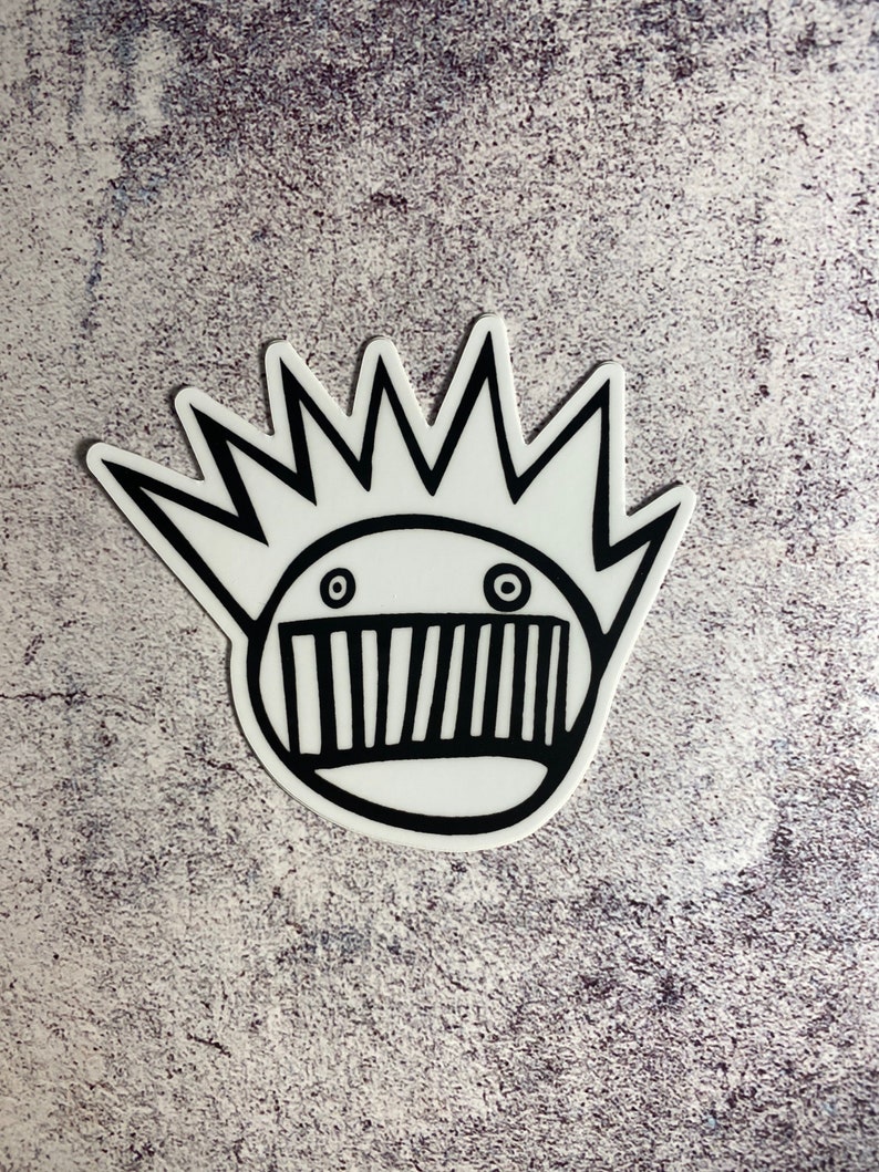 White Boognish Die Cut High Quality Vinyl Stickeritem21 - Etsy