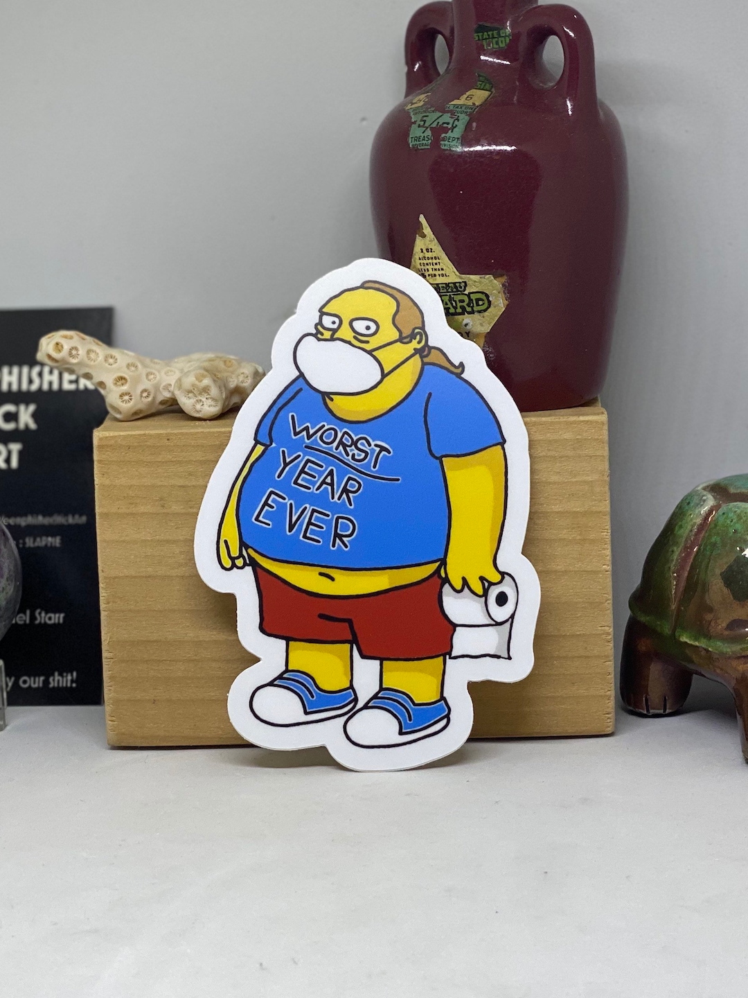 Worst Year Ever Die Cut Sticker ~ Item #56 - Etsy