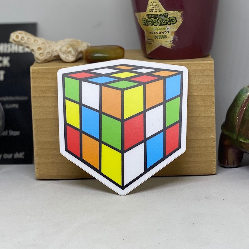 Rubiks Cube Stickers - Etsy