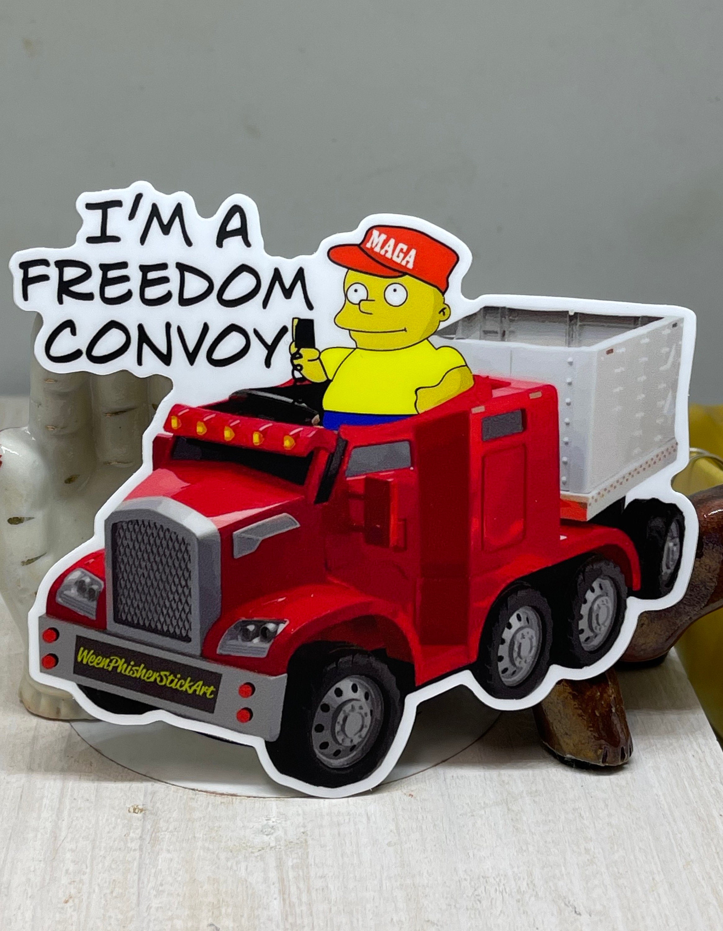 Convoy Truck Cartoon