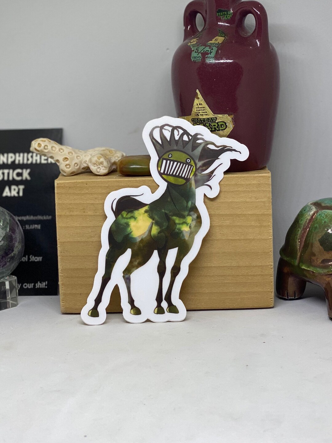 Ween Boognish Stallion- Mystic Night Ween Stallion- Ween Sticker~item ...