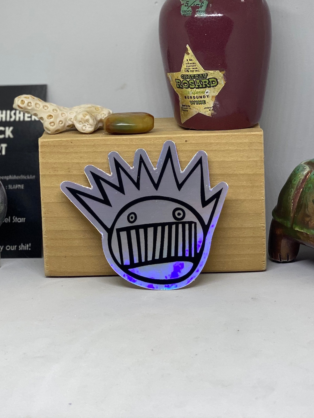 Holographic Boognish Sticker – Die Cut Vinyl Decal - Etsy