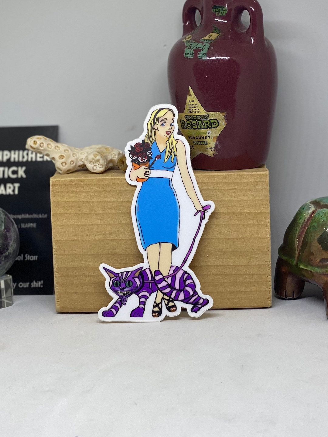 Alice in Wonderland Die Cut Vinyl Sticker~ Item#53 - Etsy