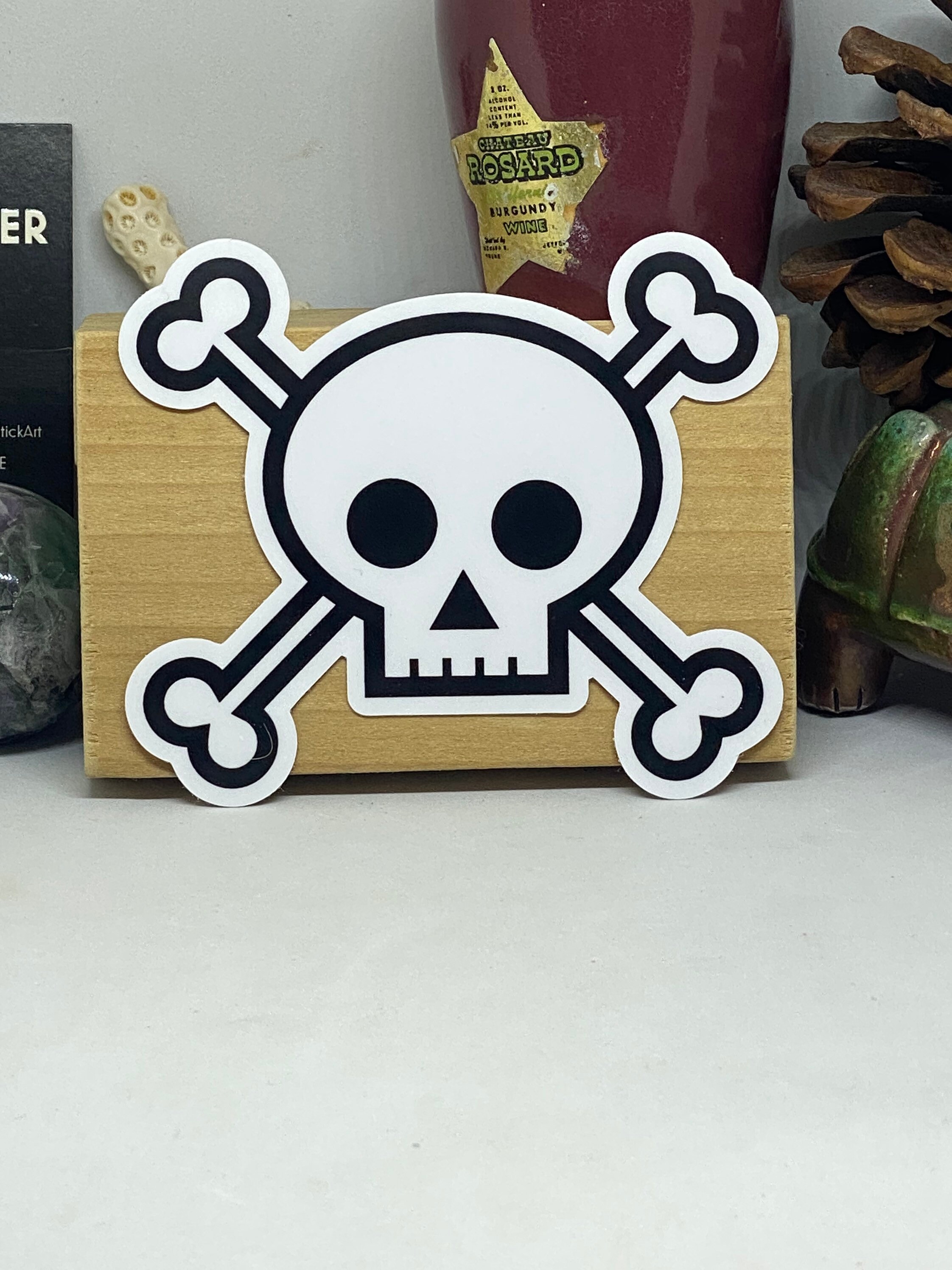 Pop Jolly Roger Vinyl Sticker ITEM#246 - Etsy