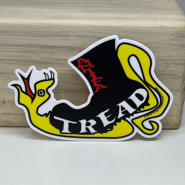 Tread Where I Please Sticker - Etsy