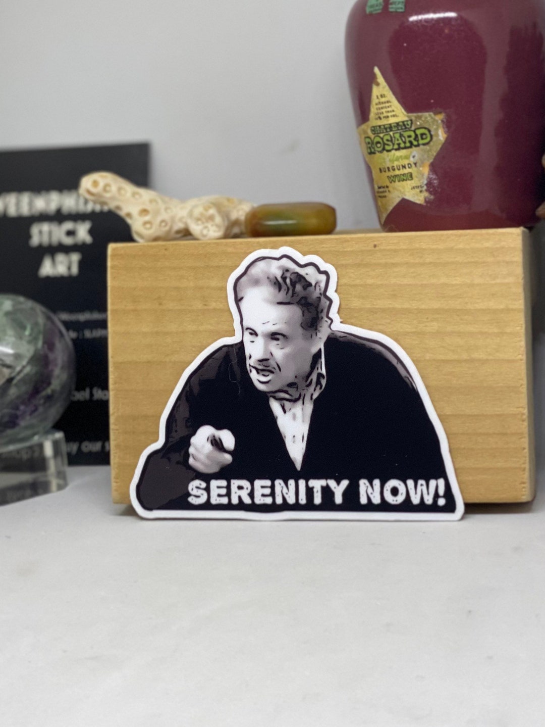 Serenity Now! Sticker~item#163 - Etsy
