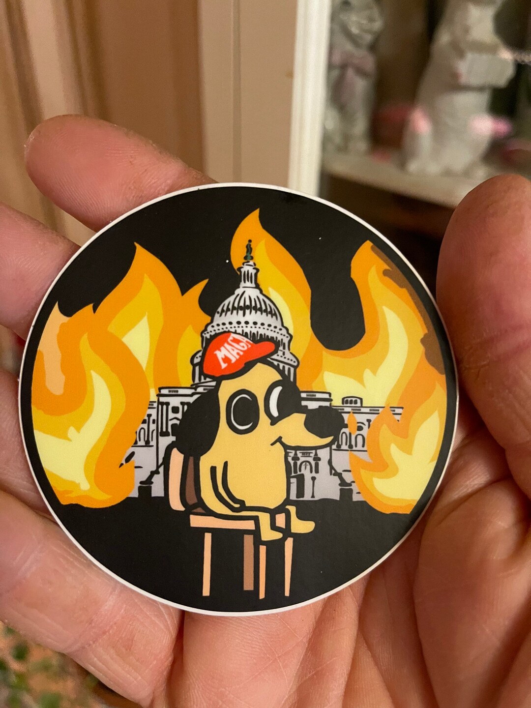 This is Fine Republican Dog Item247 - Etsy