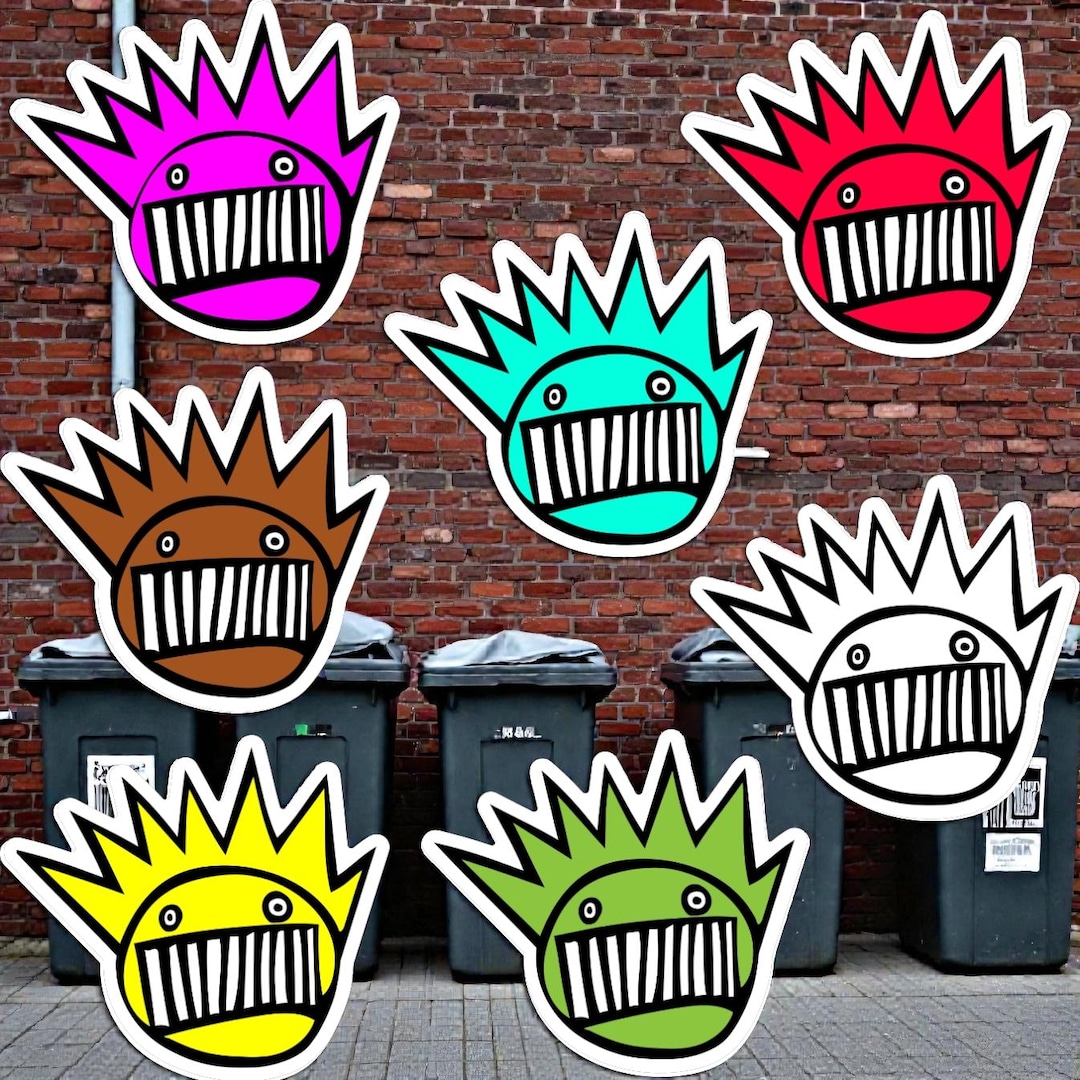 Ween Boognish 7 Sticker Pack - Die Cut Vinyl Stickers - Etsy