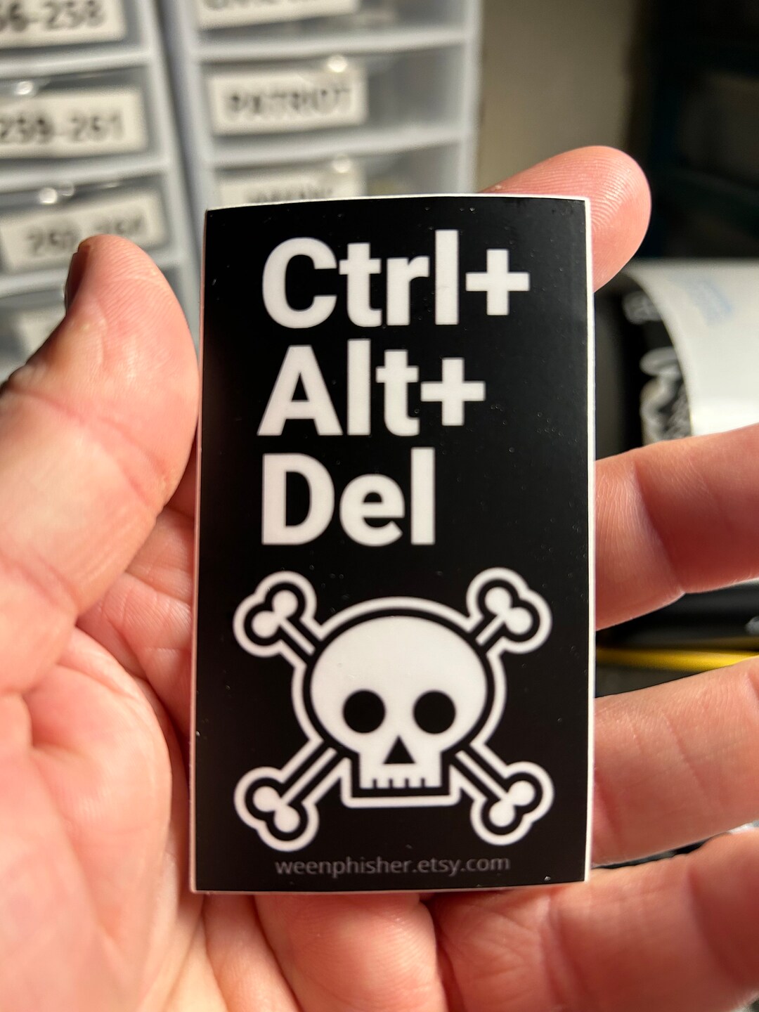 Control Alt Delete ITEM#260 - Etsy