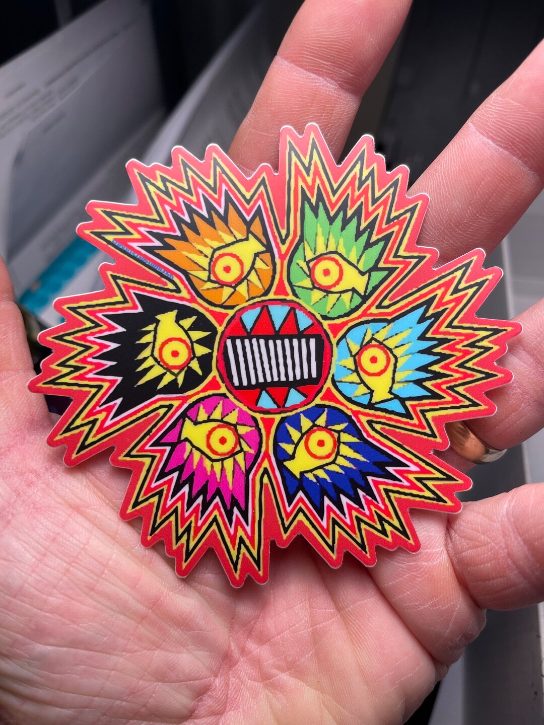 Tribal Boognish Vinyl Sticker – Die Cut Design - Etsy
