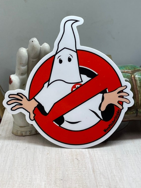 Klan-busters Die Cut Vinyl Sticker ITEM91 - Etsy