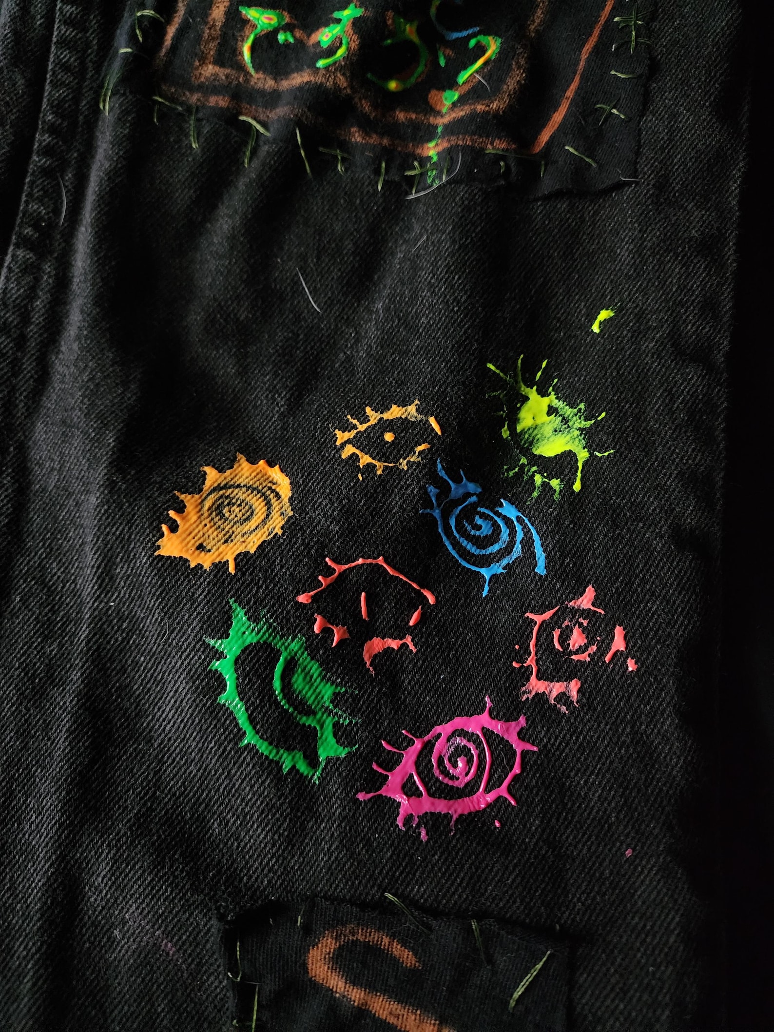 Alternative Jeans With Chain| Alternative Clothes| Handmade Jeans ...