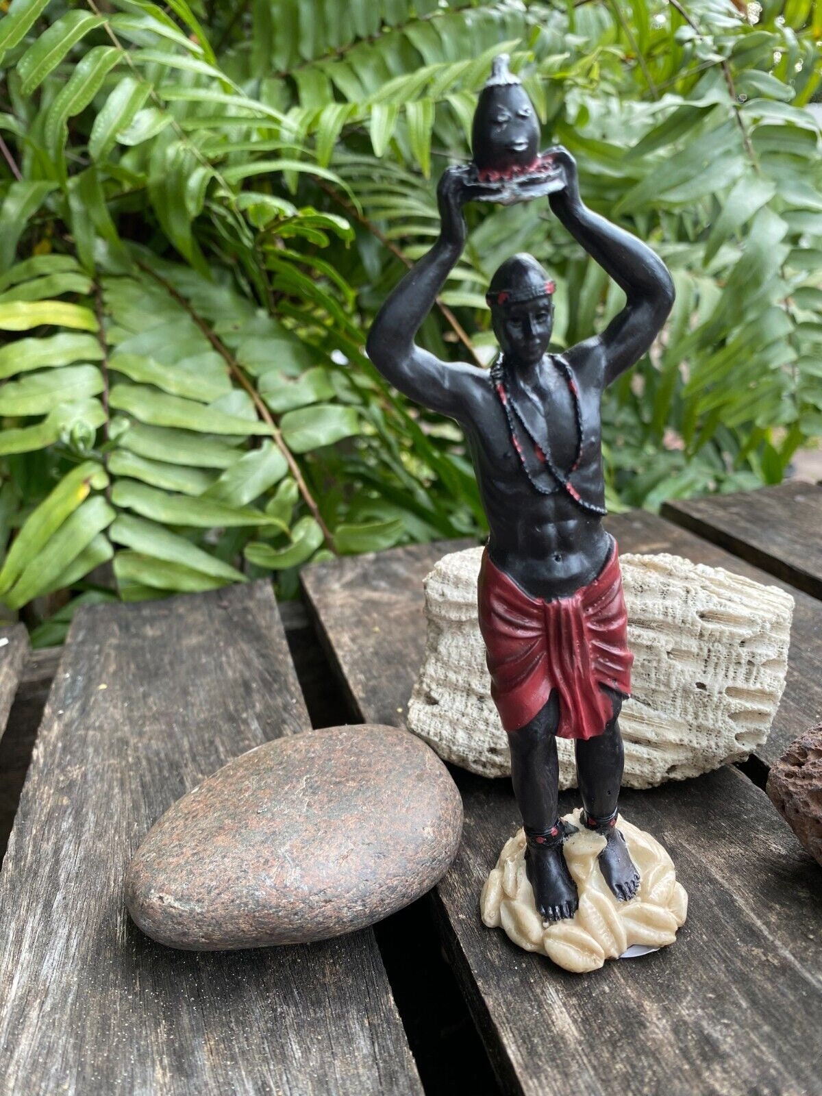 6.5 in Estatua Elegua Orisha Santeria Yoruba Religion Ifa Elegua Orisha ...