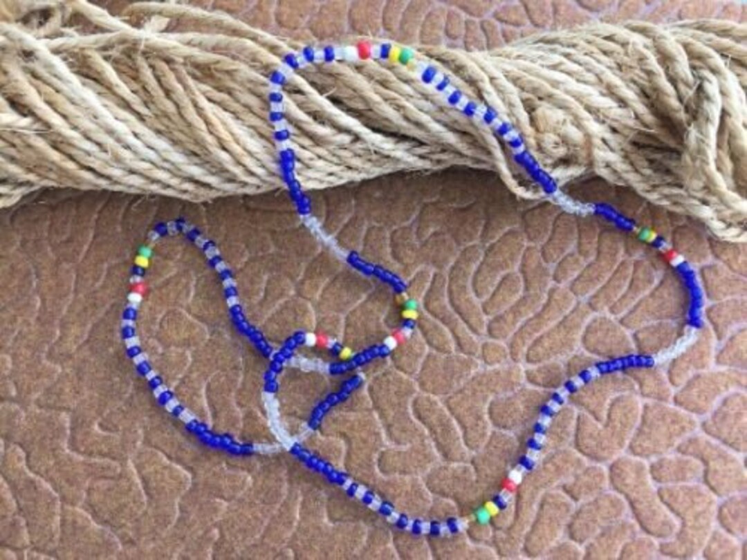 Orishas Olokun Collar Eleke Ifa Yoruba Santeria Olokun Necklace Olokun ...