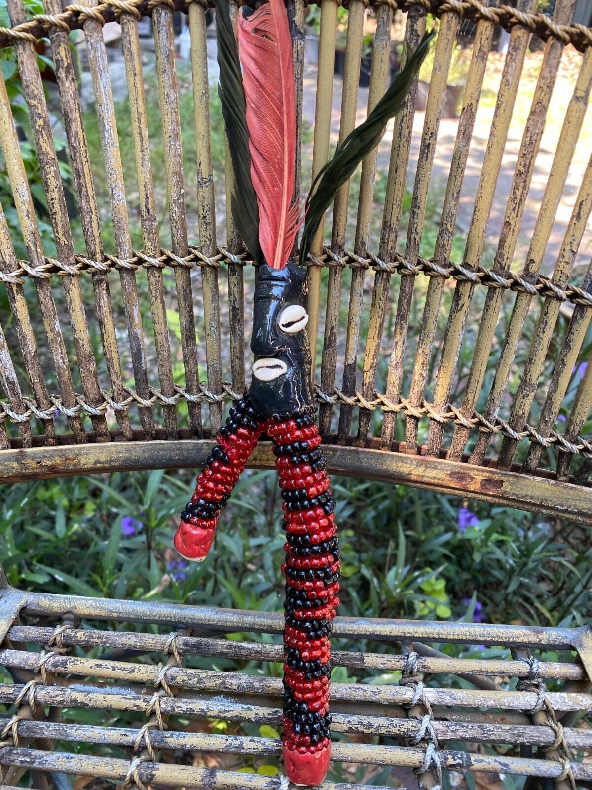 Garabato De Elegua Esu Orisha Ifa Lukumi Garabato Guava Decorated Wood ...