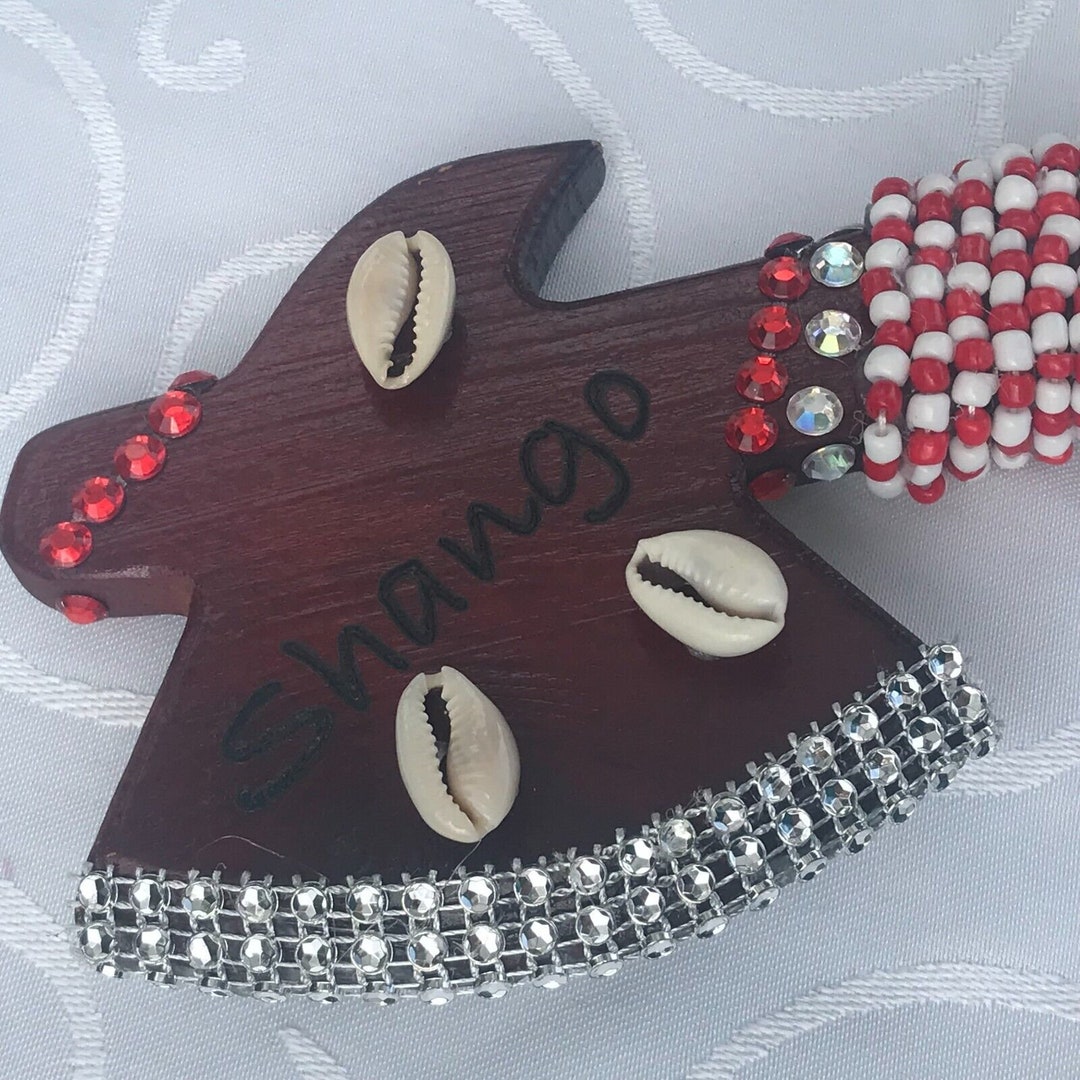 Orisha Shango Chango Santeria Yoruba Decorated Shango Double - Etsy