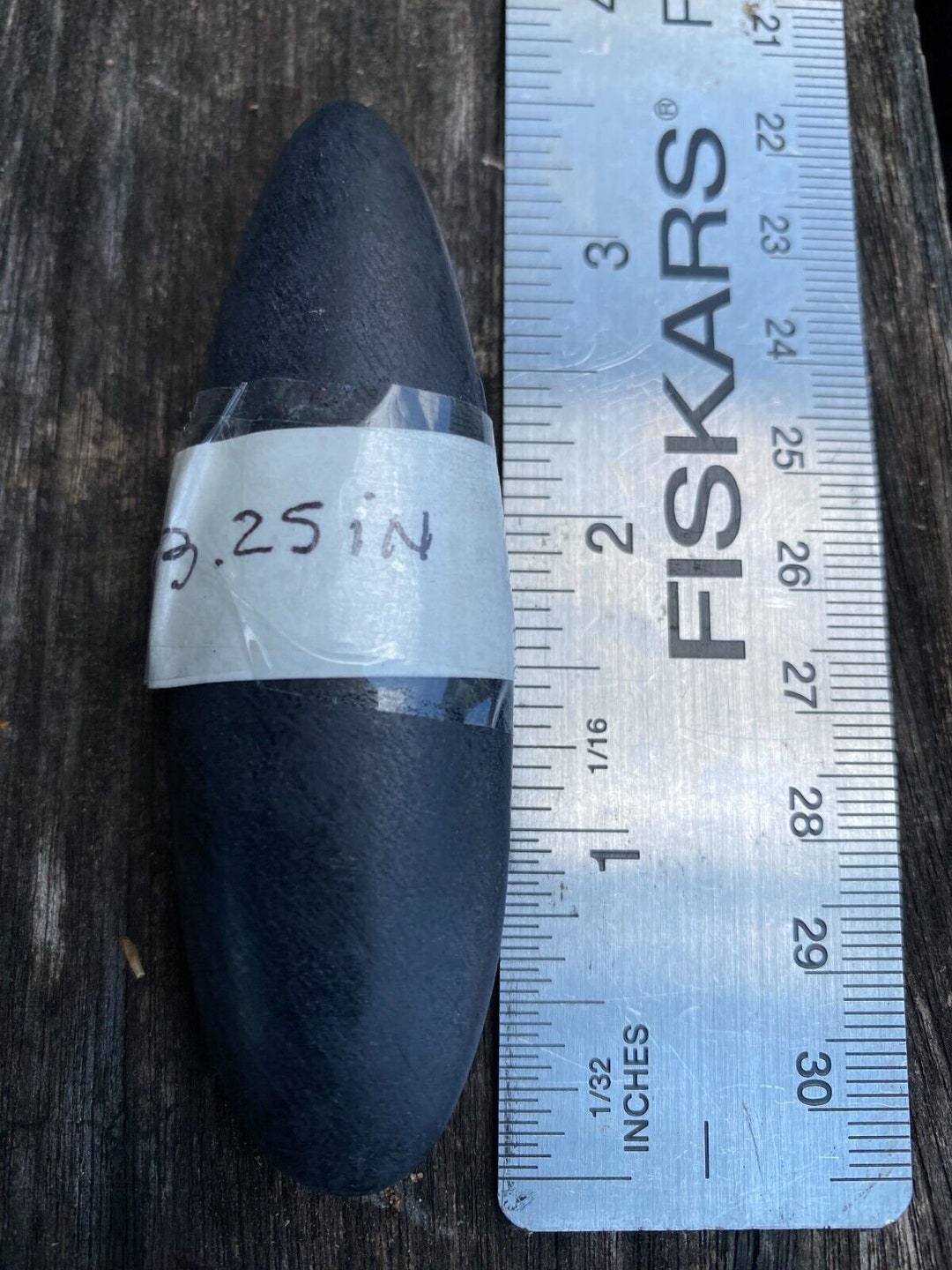 3.25in Chango Piedra 7 Rayos Thunderstone Amuleto Lighting Stone Piedra ...