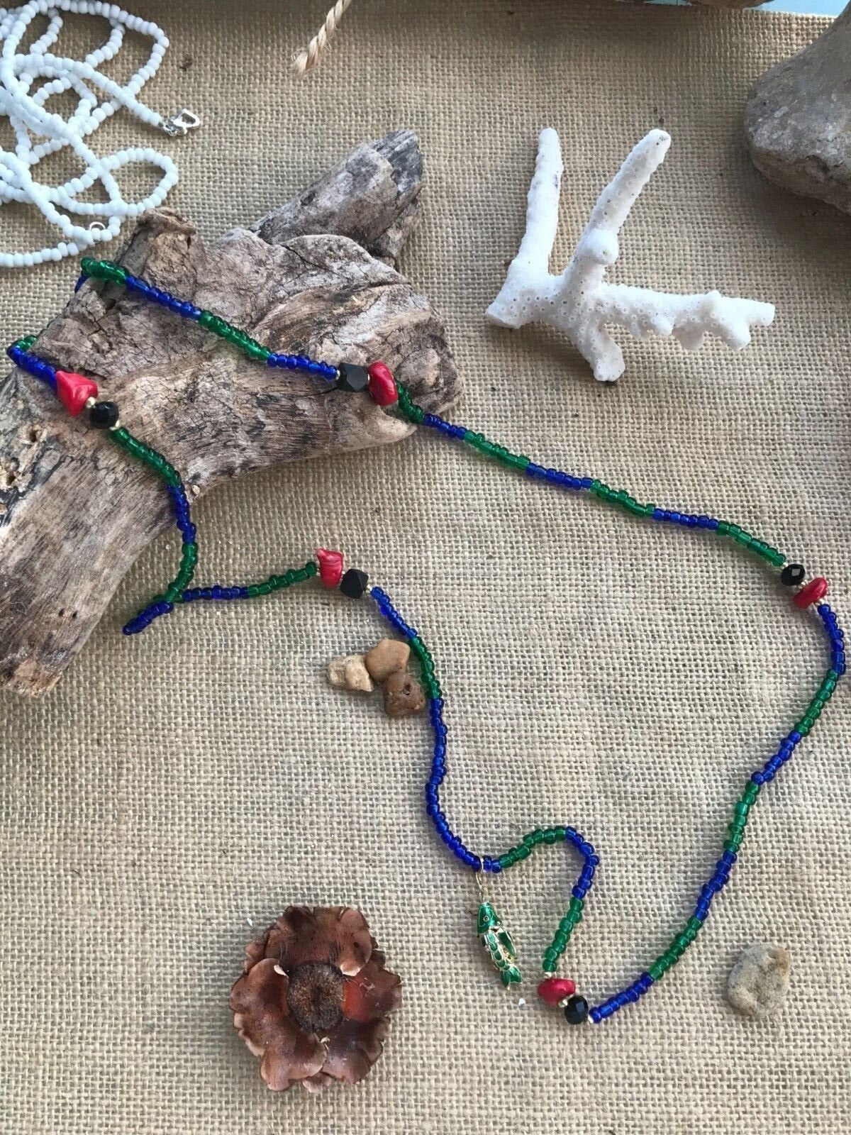 Erinle Orisha Santeria Yoruba Religion Necklace ELEKE for Erinle Salud ...