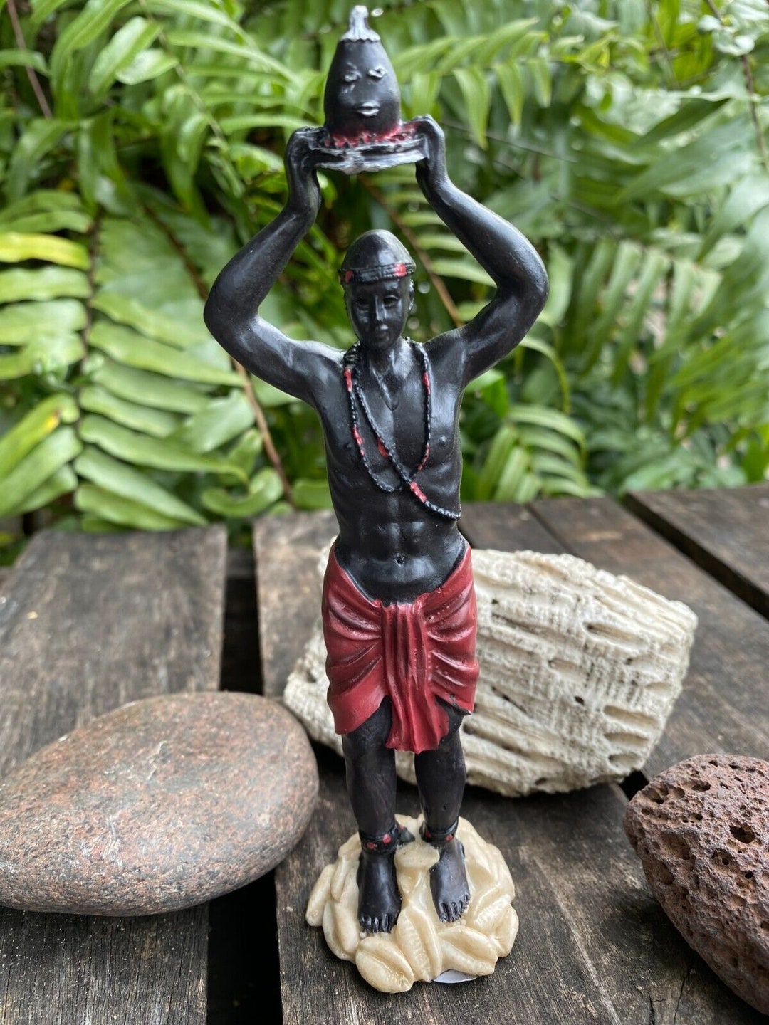 6.5 in Estatua Elegua Orisha Santeria Yoruba Religion Ifa Elegua Orisha ...