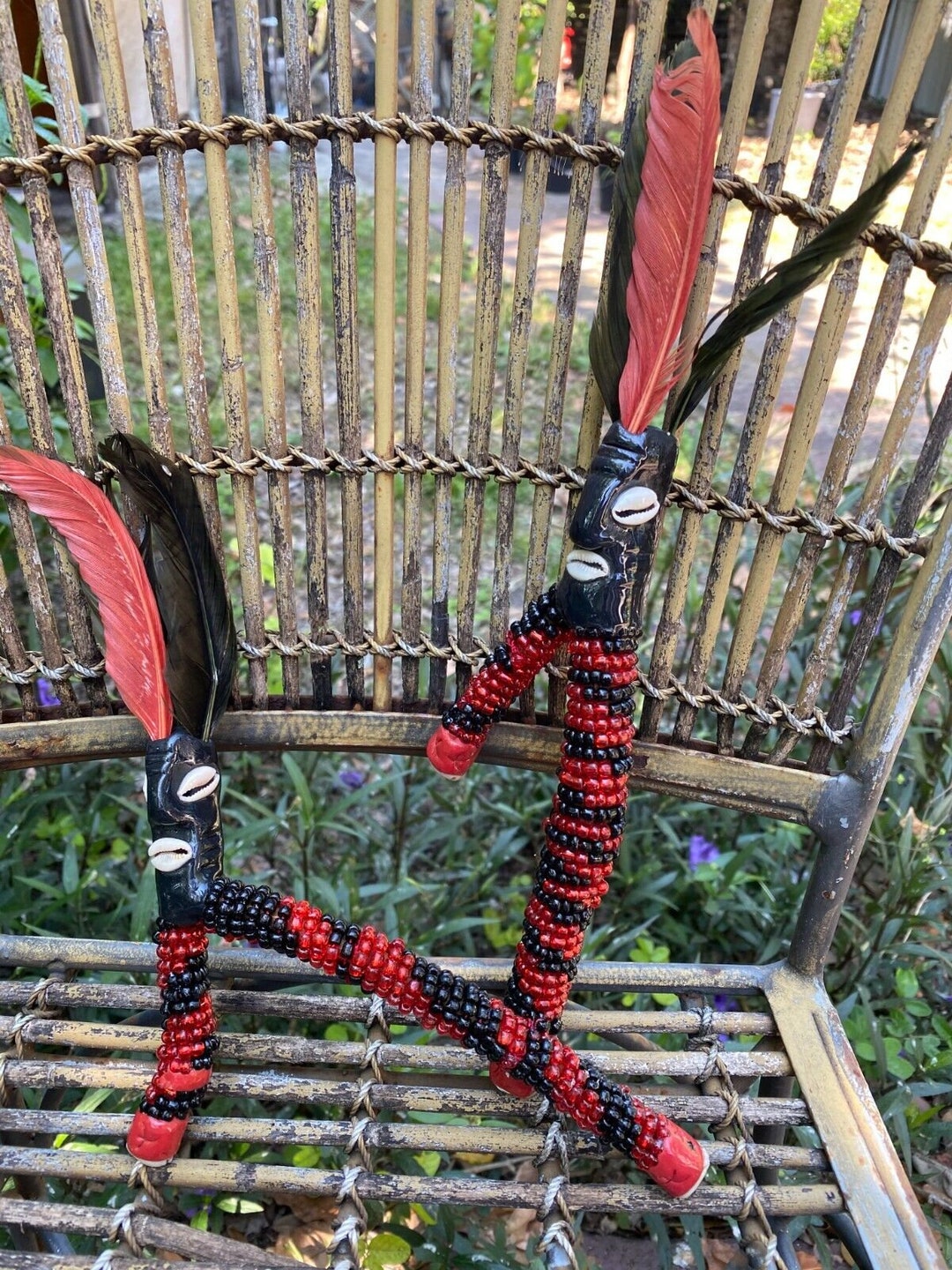 Garabato De Elegua Esu Orisha Ifa Lukumi Garabato Guava Decorated Wood ...