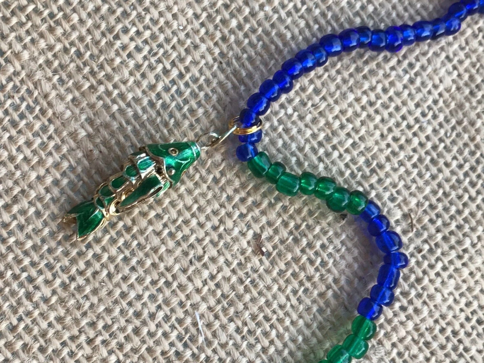 Erinle Orisha Santeria Yoruba Religion Necklace ELEKE for Erinle Salud ...