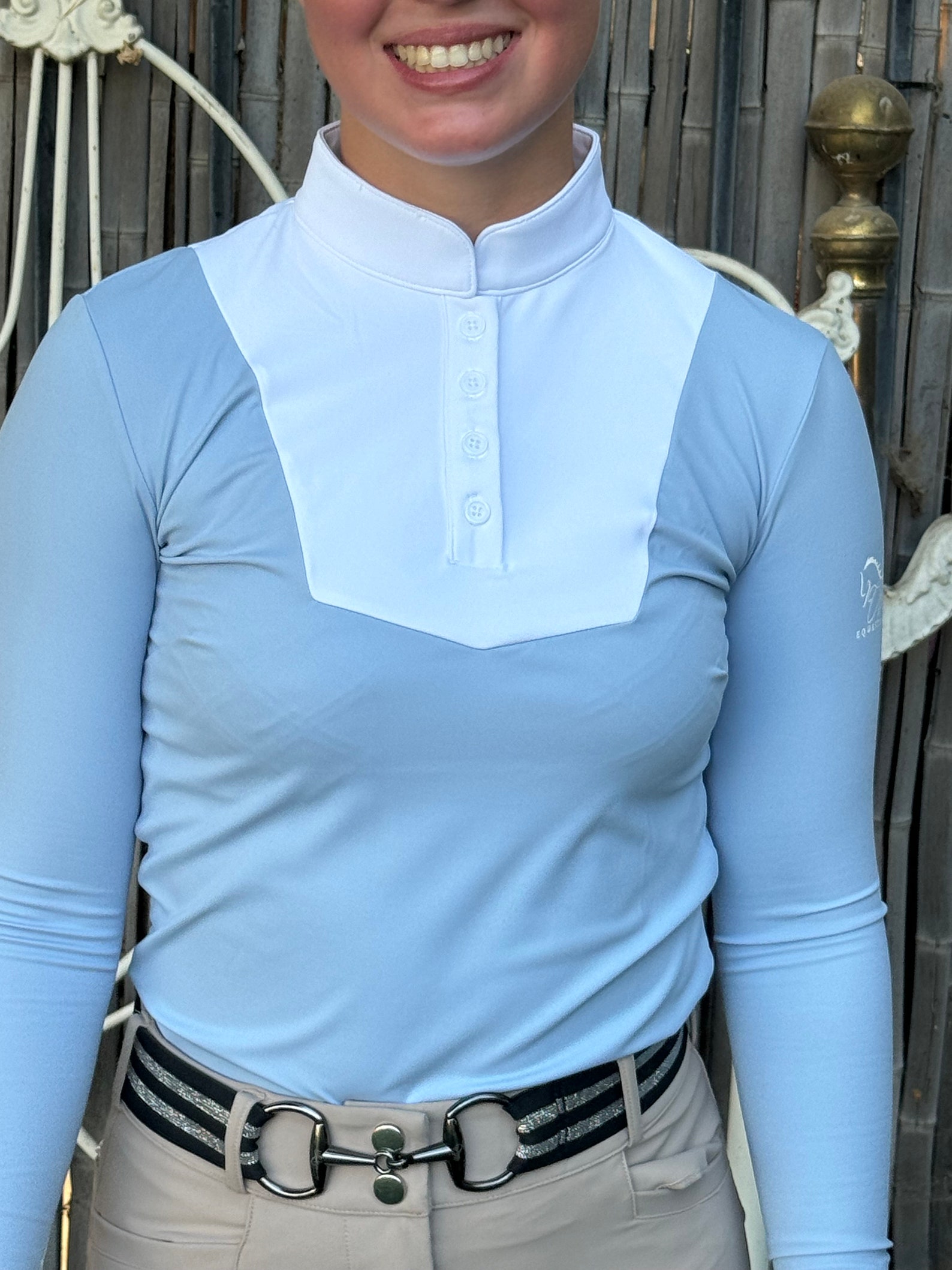 Equestrian Show Shirts Two Tone Long Sleeve - Etsy