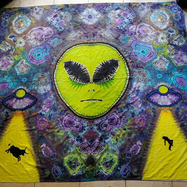 Ufo Tapestry - Etsy