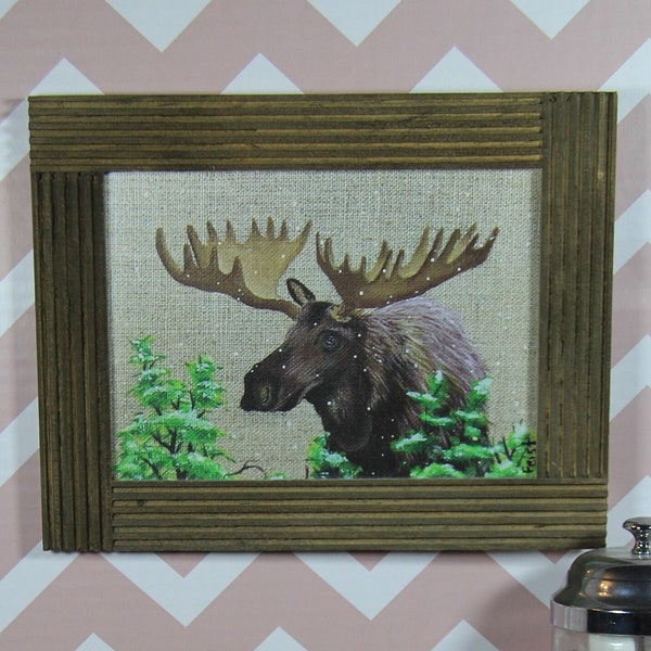 Moose Print - Etsy Canada
