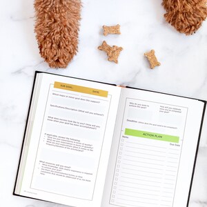 Puppy Journal : A Guided Journal to Document the First Year With Your ...