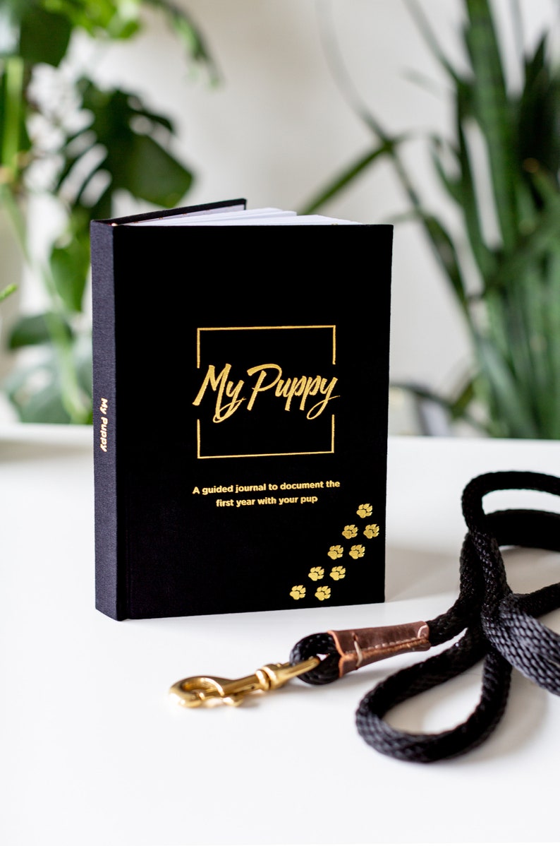 Puppy Journal : A Guided Journal to Document the First Year - Etsy