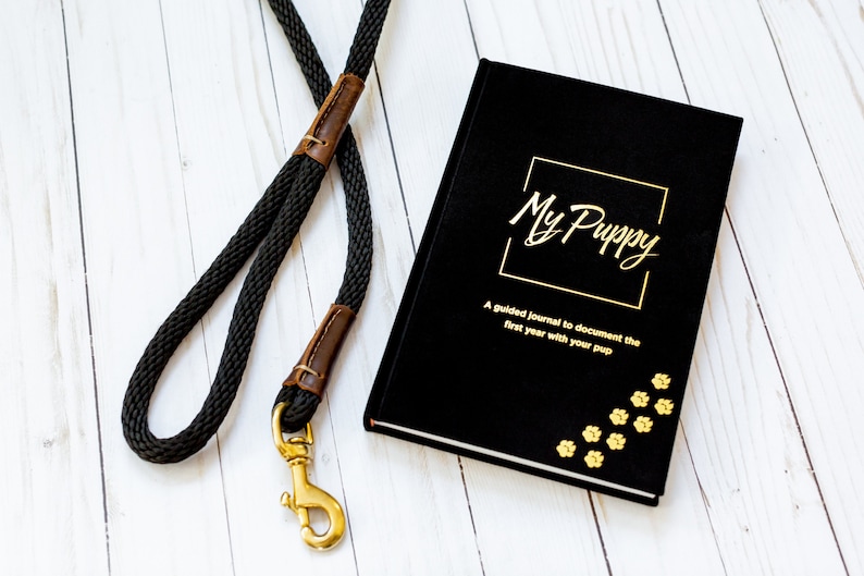 Puppy Journal : A Guided Journal to Document the First Year - Etsy
