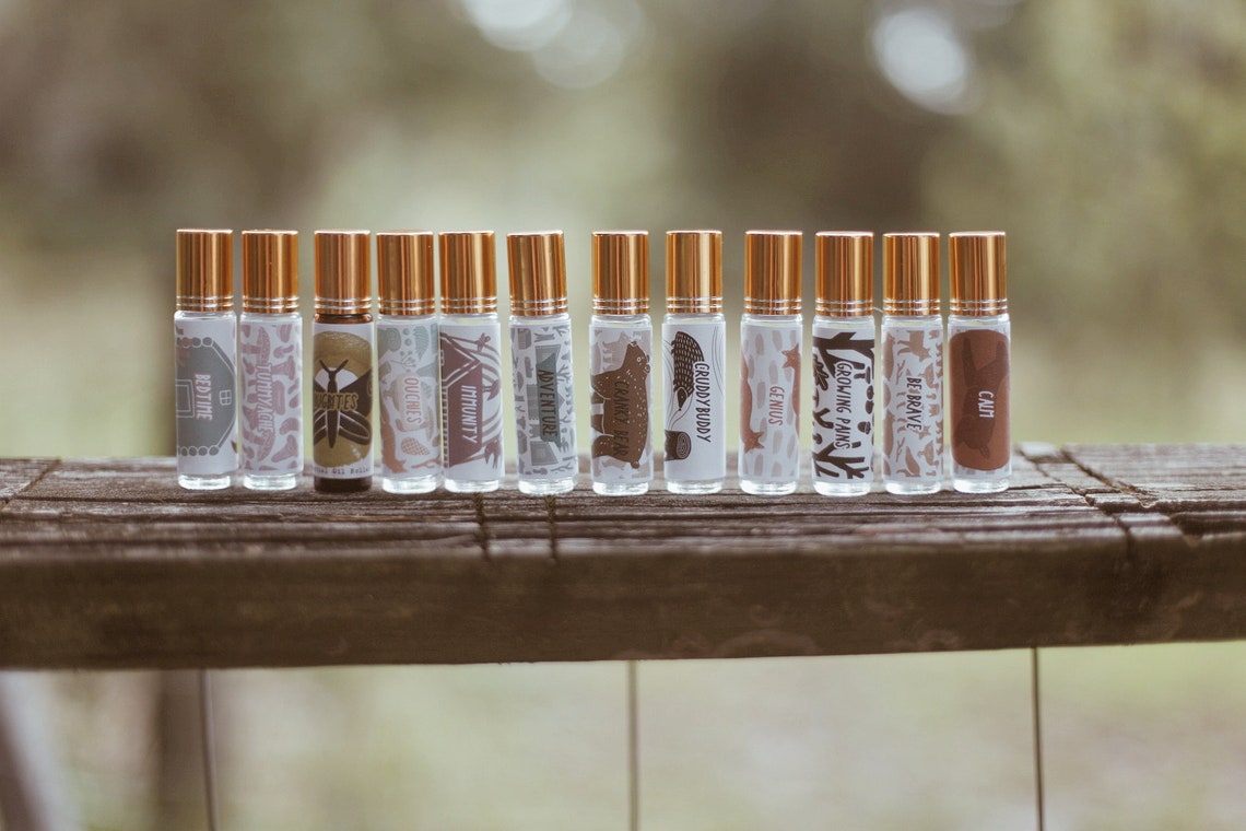 Woodland Forest Label Kiddo Collection // Essential Oils Label Rollers ...